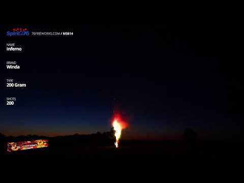 200 Shot Inferno – Curbside Fireworks