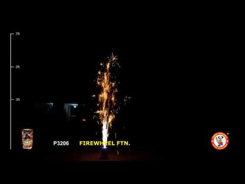 Firewheel Fountain – Curbside Fireworks