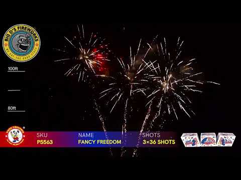 Fancy Freedom 108's – Curbside Fireworks