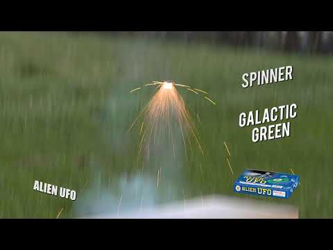 Alien UFO – Curbside Fireworks